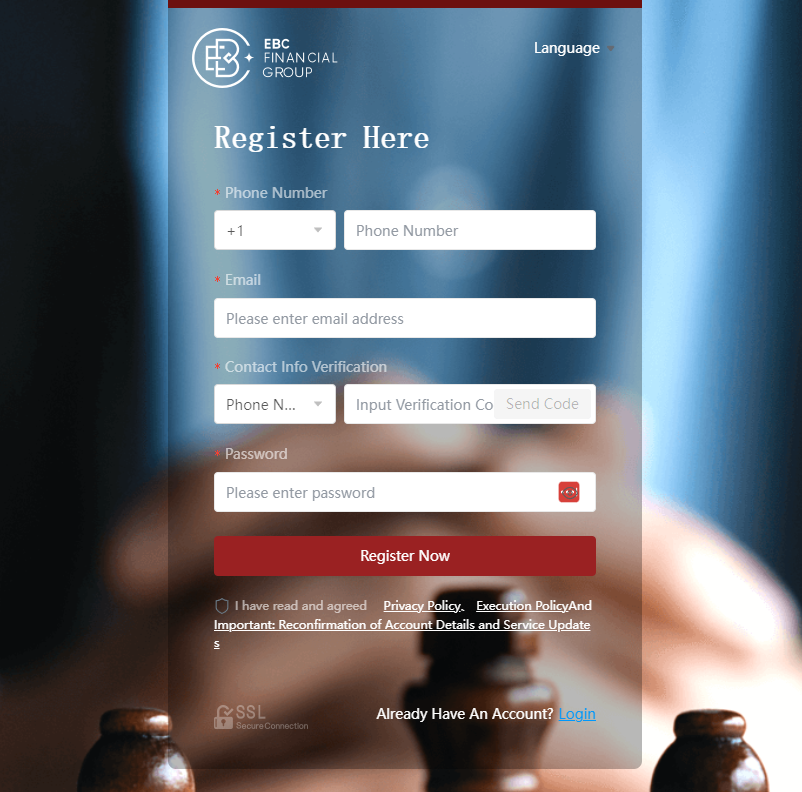 Account Registration Guide – EBC Help Center