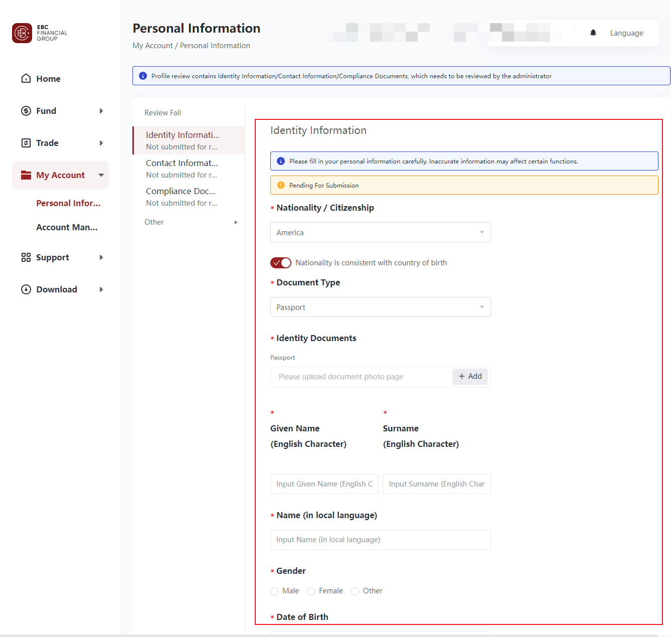 Account Registration Guide – EBC Help Center